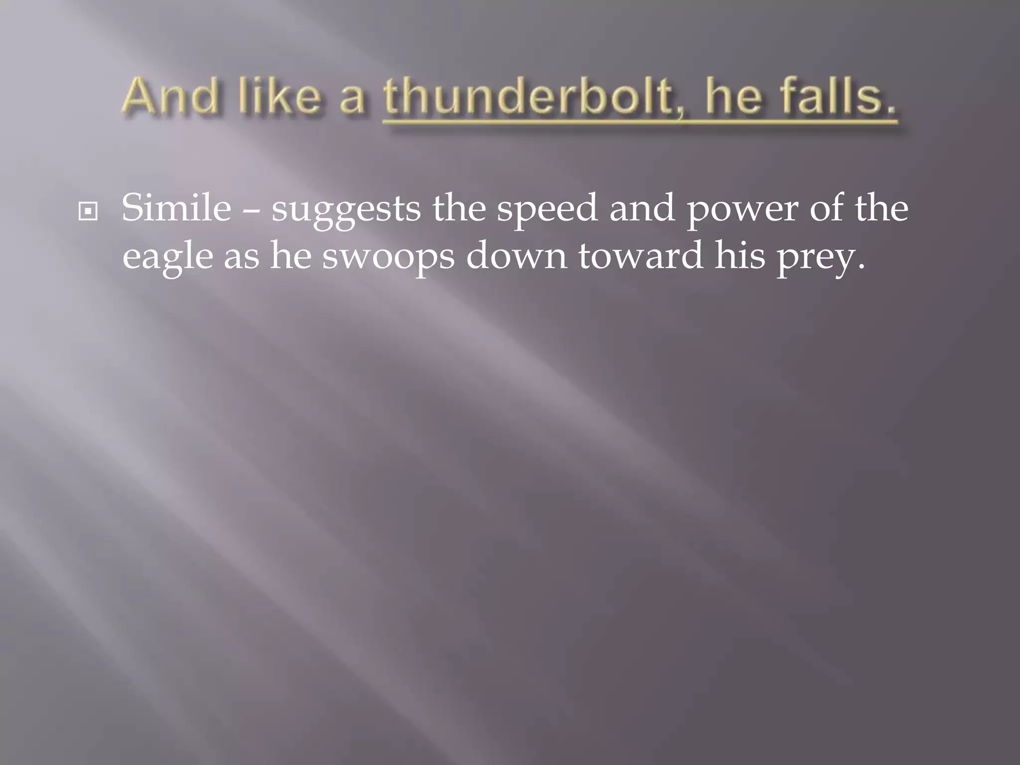 The eagle power point | PPTX