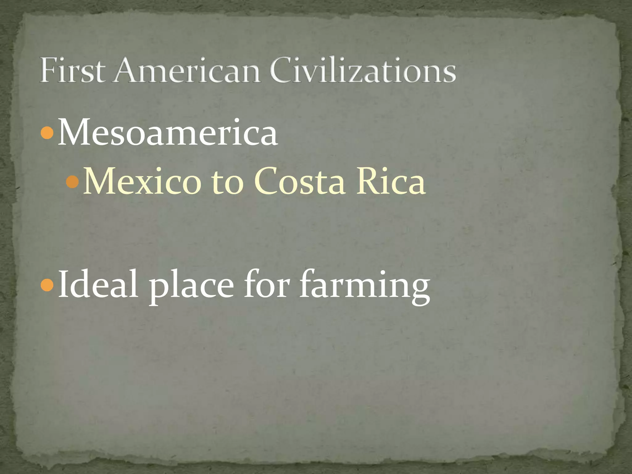 The Early Americas | PPT