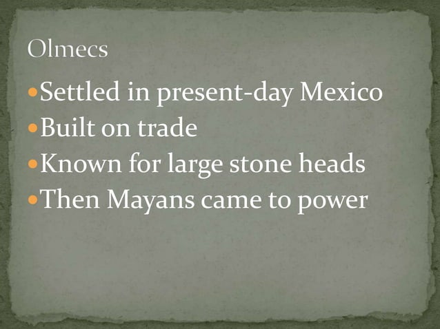 The Early Americas | PPT