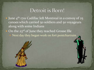 The Early Days Of Michigan | PPTX