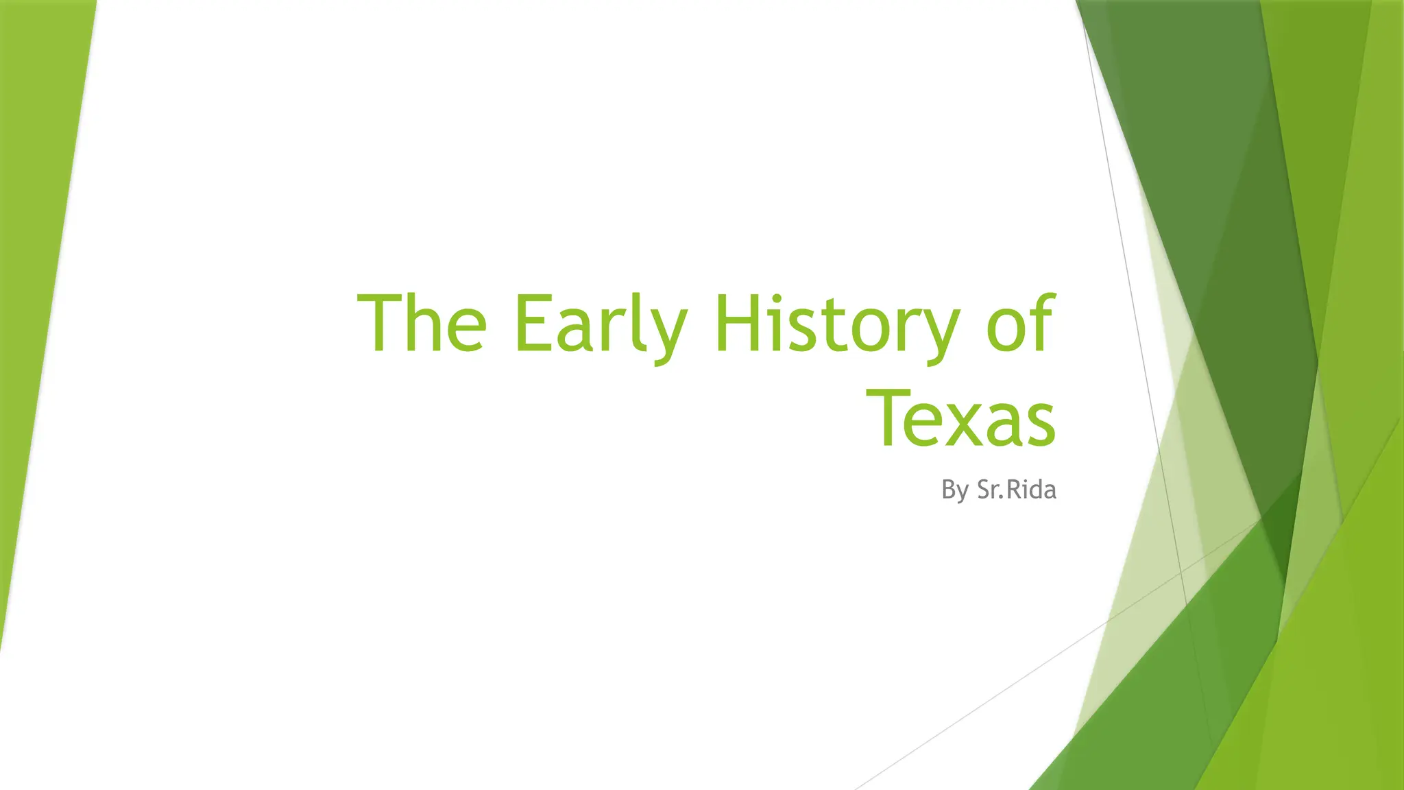The Early History of Texas (Vocab) .pptx