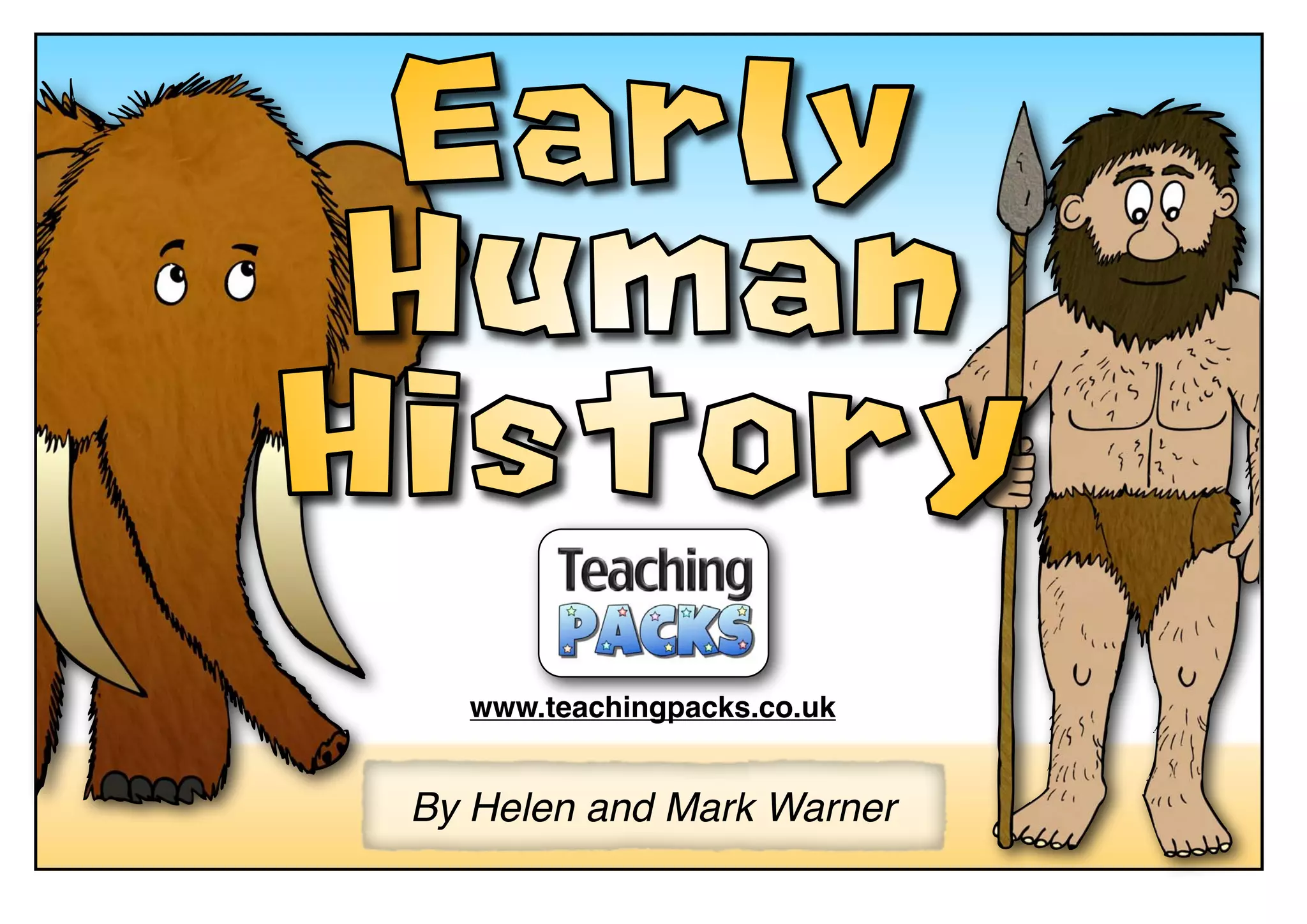 The Early Human History Pack | PDF