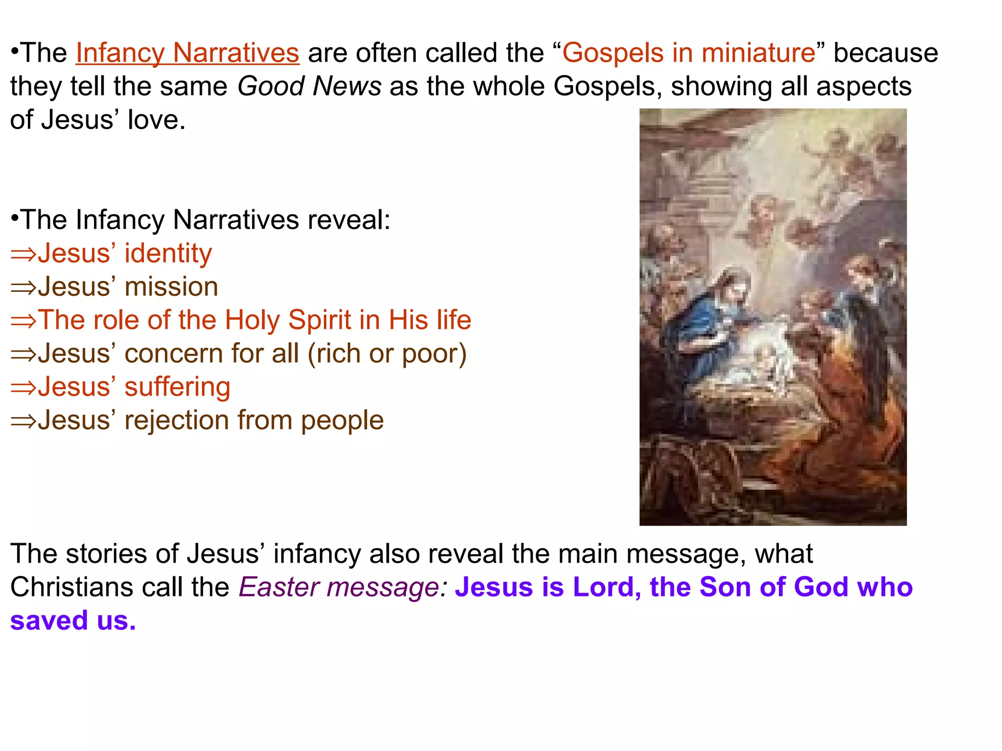 The early life and childhood of jesus | PPT