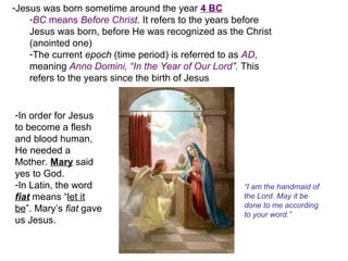 The early life and childhood of jesus | PPT