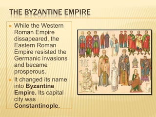 The Middle Ages: The Bizantine Empire | PPTX | Christianity | Religion ...