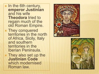 The Middle Ages: The Bizantine Empire | PPTX | Christianity | Religion ...