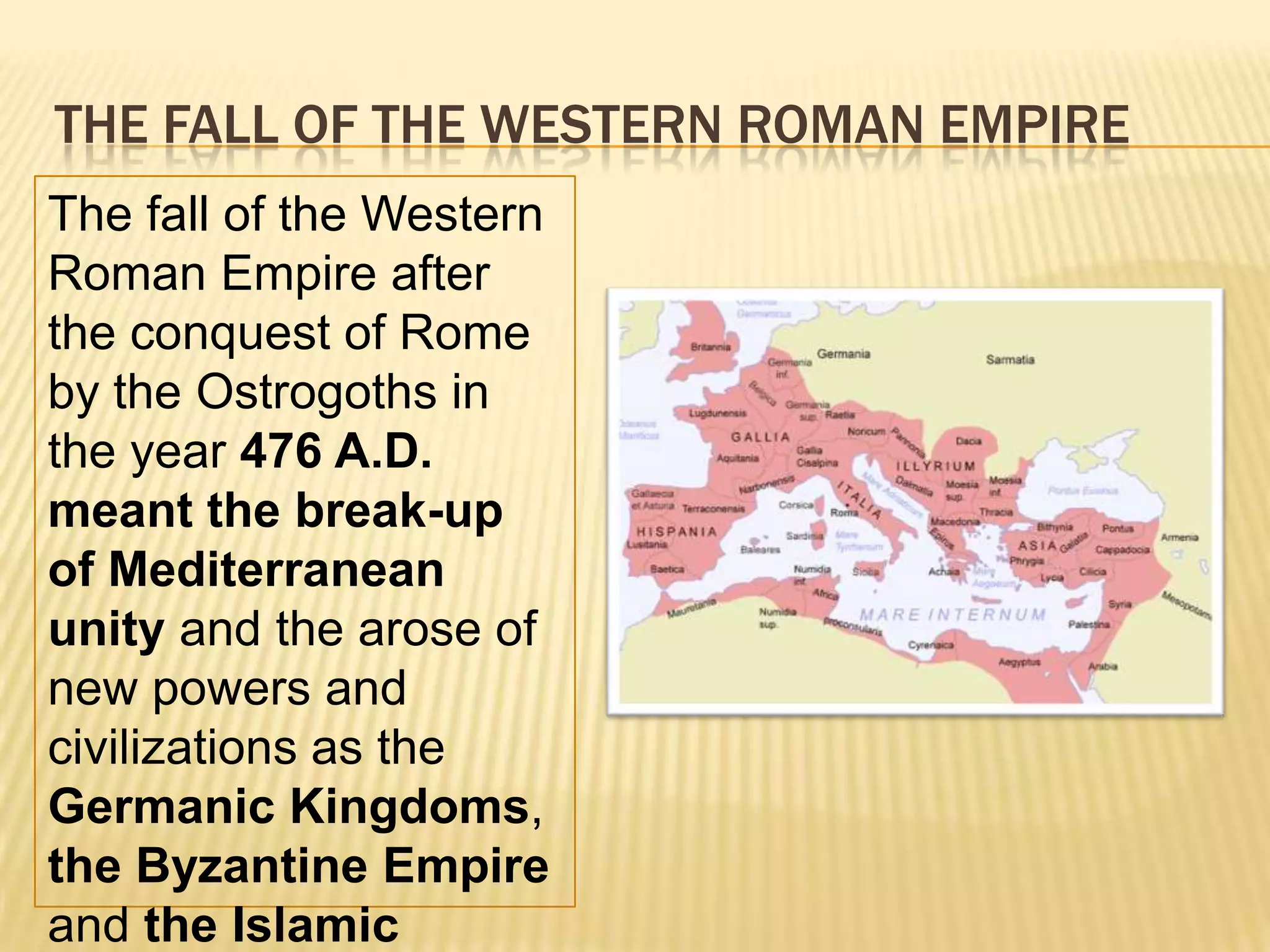 The Early Middle Ages. The Carolingian Empire | PPTX