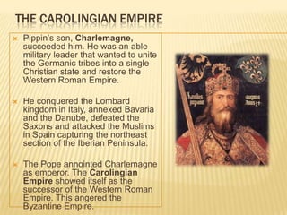 The Early Middle Ages. The Carolingian Empire | PPTX