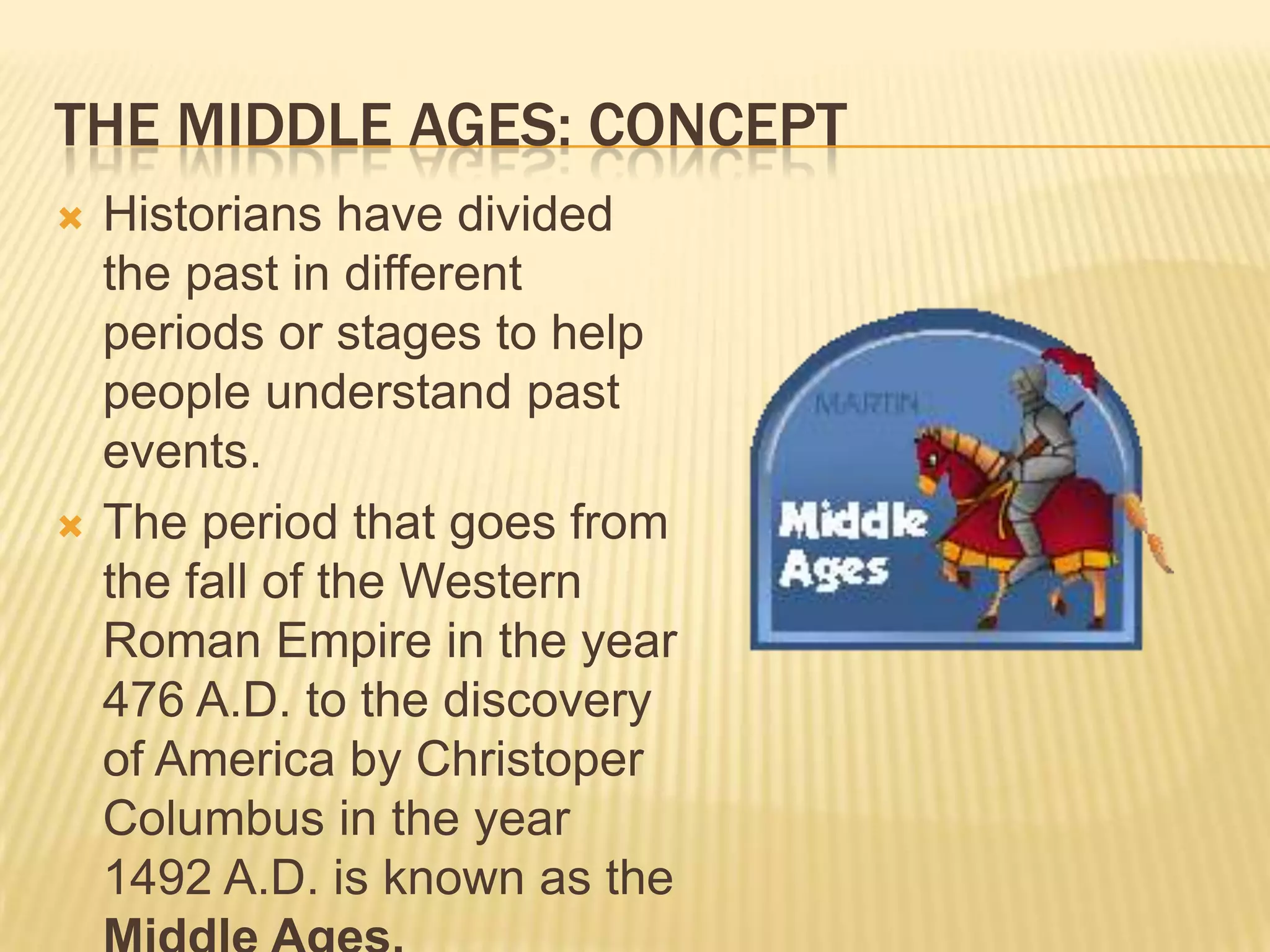The Early Middle Ages (part 1) | PPT