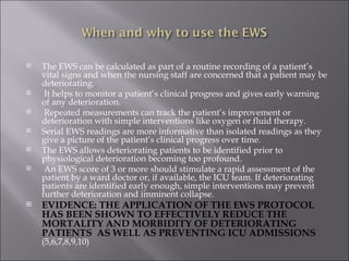 The early warning score (ews) | PPT