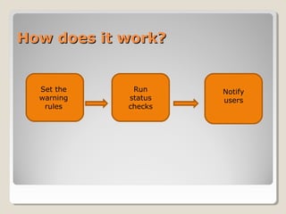 The early warning system | PPT | Education