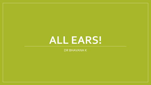 Ear signs in radiology | PPTX | Death, Injury, or Military Conflict ...