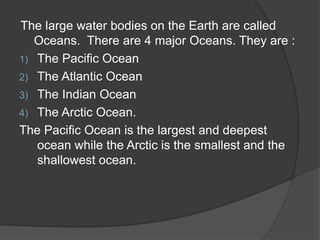 The earth - Our Living Planet | PPTX