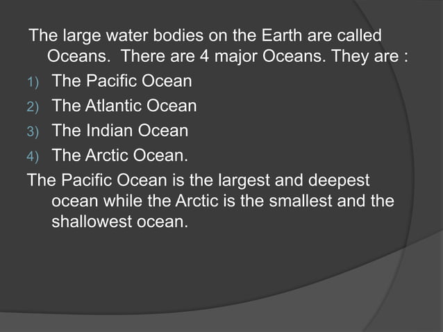 The earth - Our Living Planet | PPTX