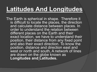 The earth - Our Living Planet | PPTX