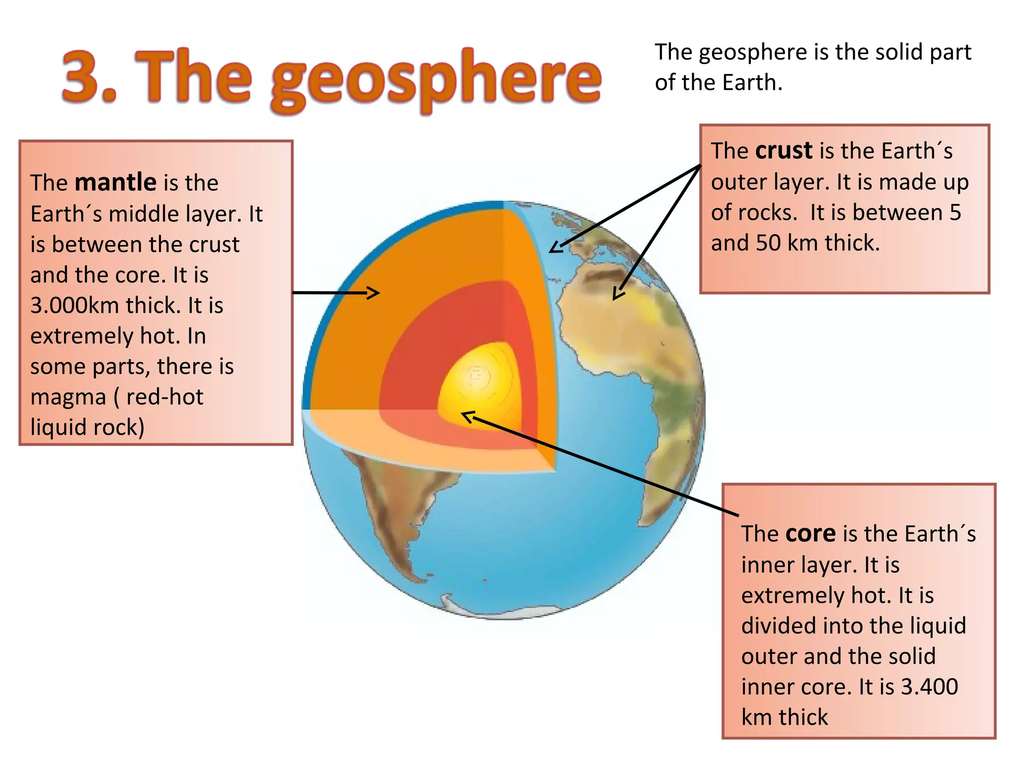 The Earth´s layers | PPT