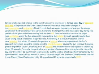 The Earth and Its Motion | PPTX