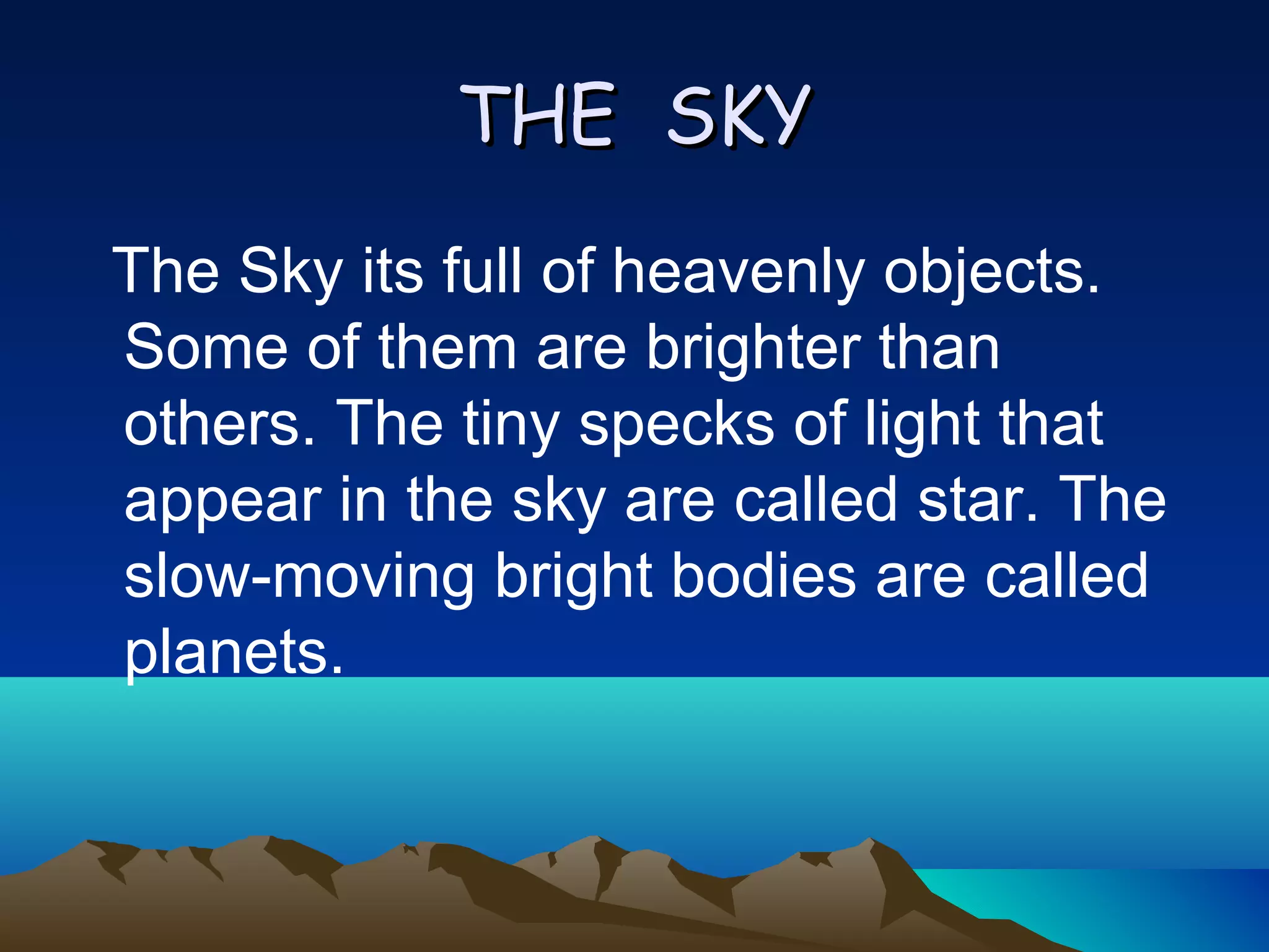 The earth and its neighbours | PPT