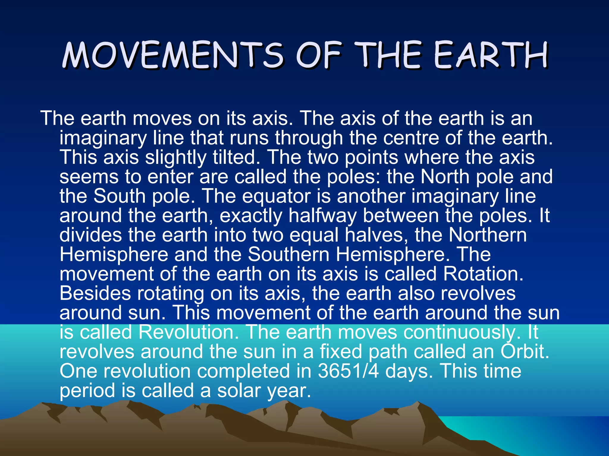 The earth and its neighbours | PPT