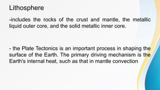 The Earth and it's Four 4 SubSystems.pptx