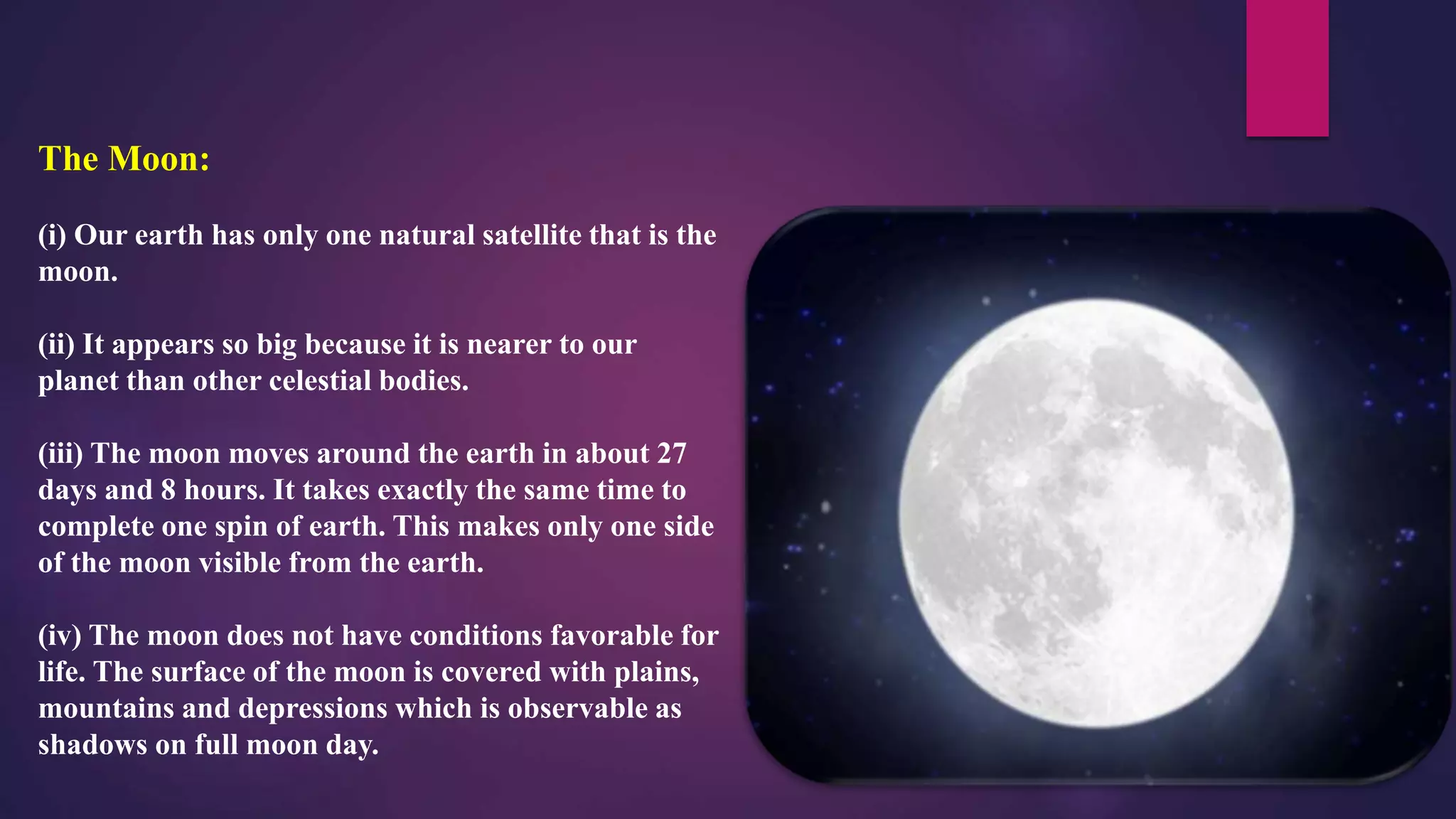 The earth in solar syatem | PPT