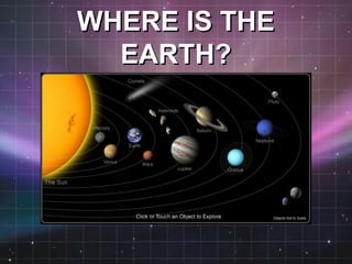 The earth in the solar system | PPT