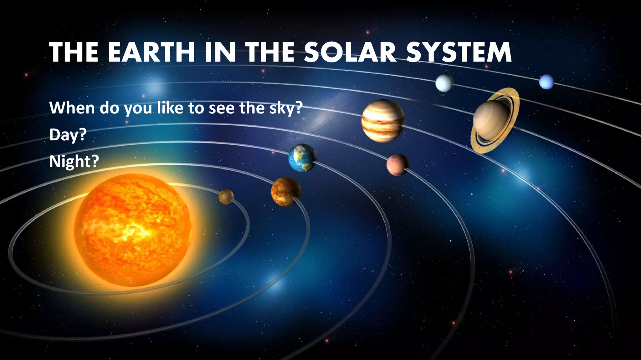 The earth in the solar system | PPTX