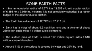 The earth in the solar system | PPTX