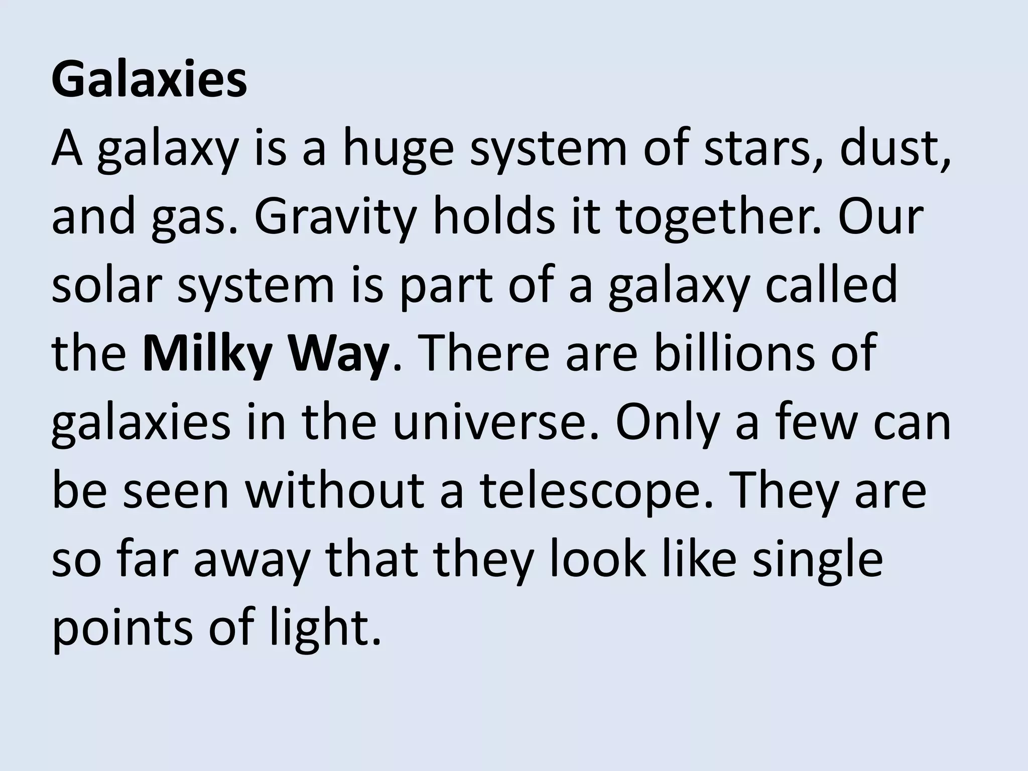 The Earth In The Universe | PPT