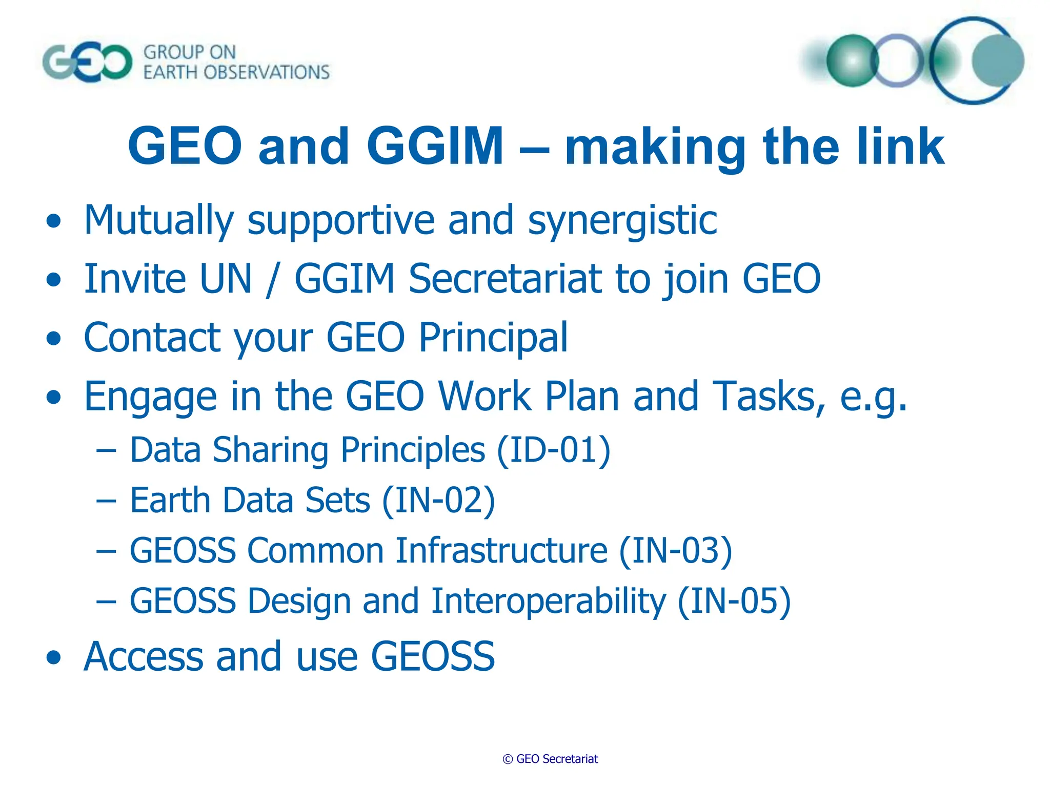 The Earth is a system of systems - GEOSS - Global Earth Observation ...