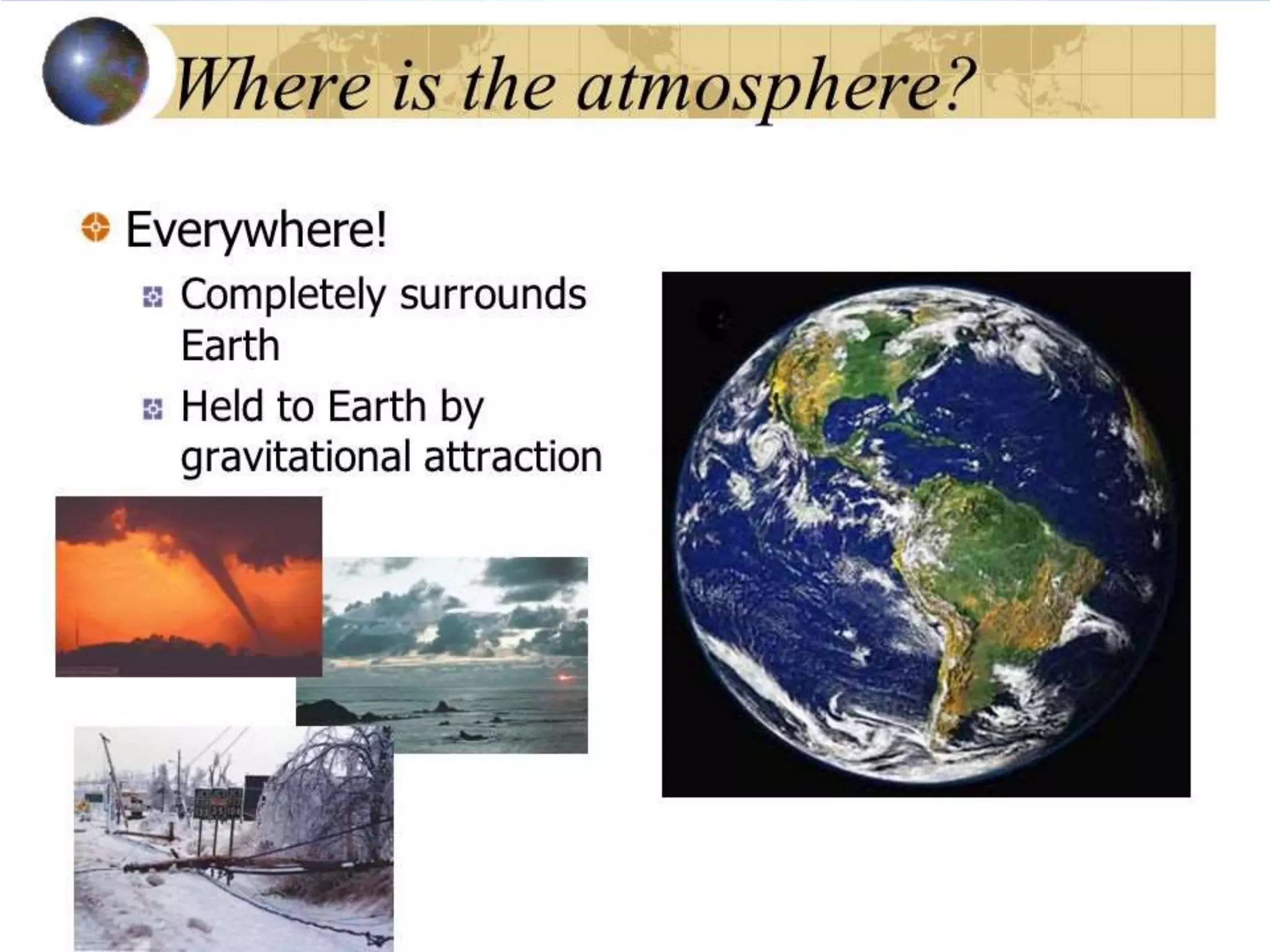 The earth's atmoshpere and global warming | PPTX