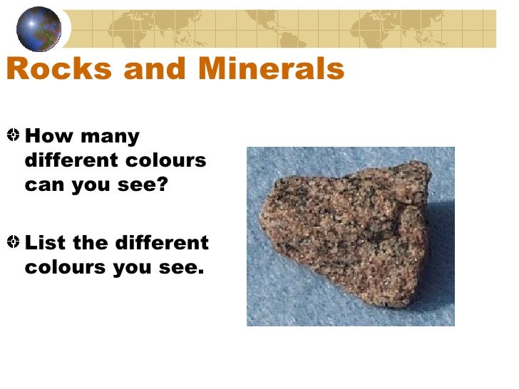 The Earth’S Crust #1 Rocks And Minerals