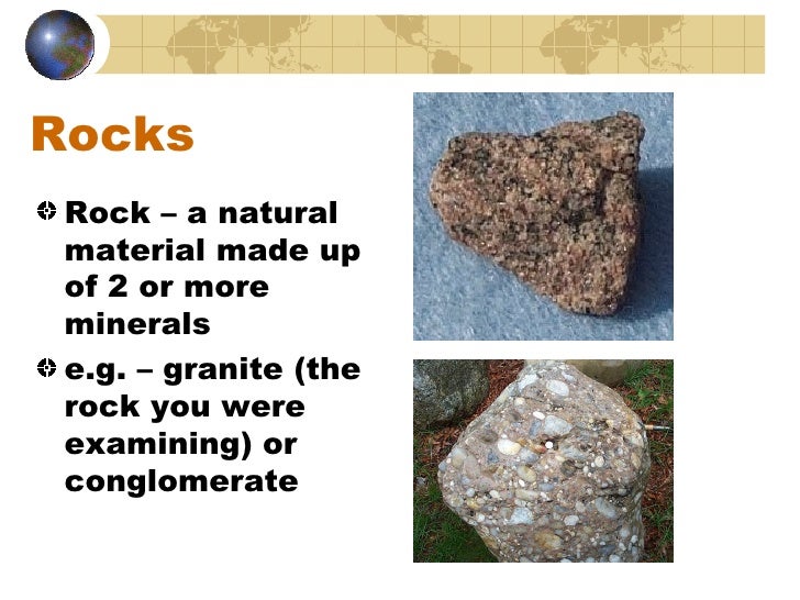 The Earth’S Crust #1 Rocks And Minerals