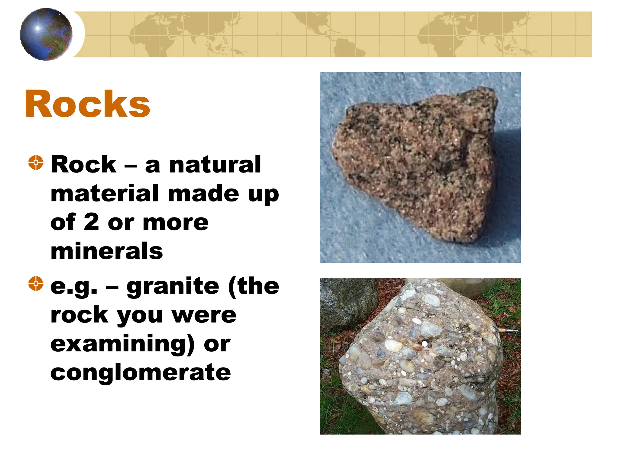 The Earth’s Crust #1 Rocks and Minerals.ppt
