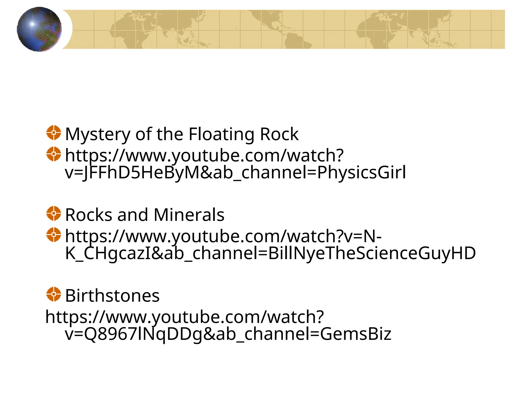 The Earth’s Crust #1 Rocks and Minerals.ppt