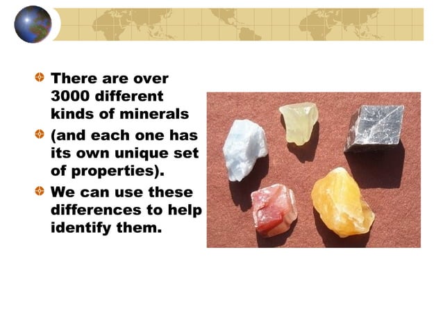 The Earth’s Crust #1 Rocks and Minerals.ppt