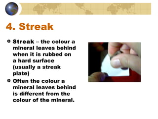 The Earths Crust #2 Mineral Identification | PPT