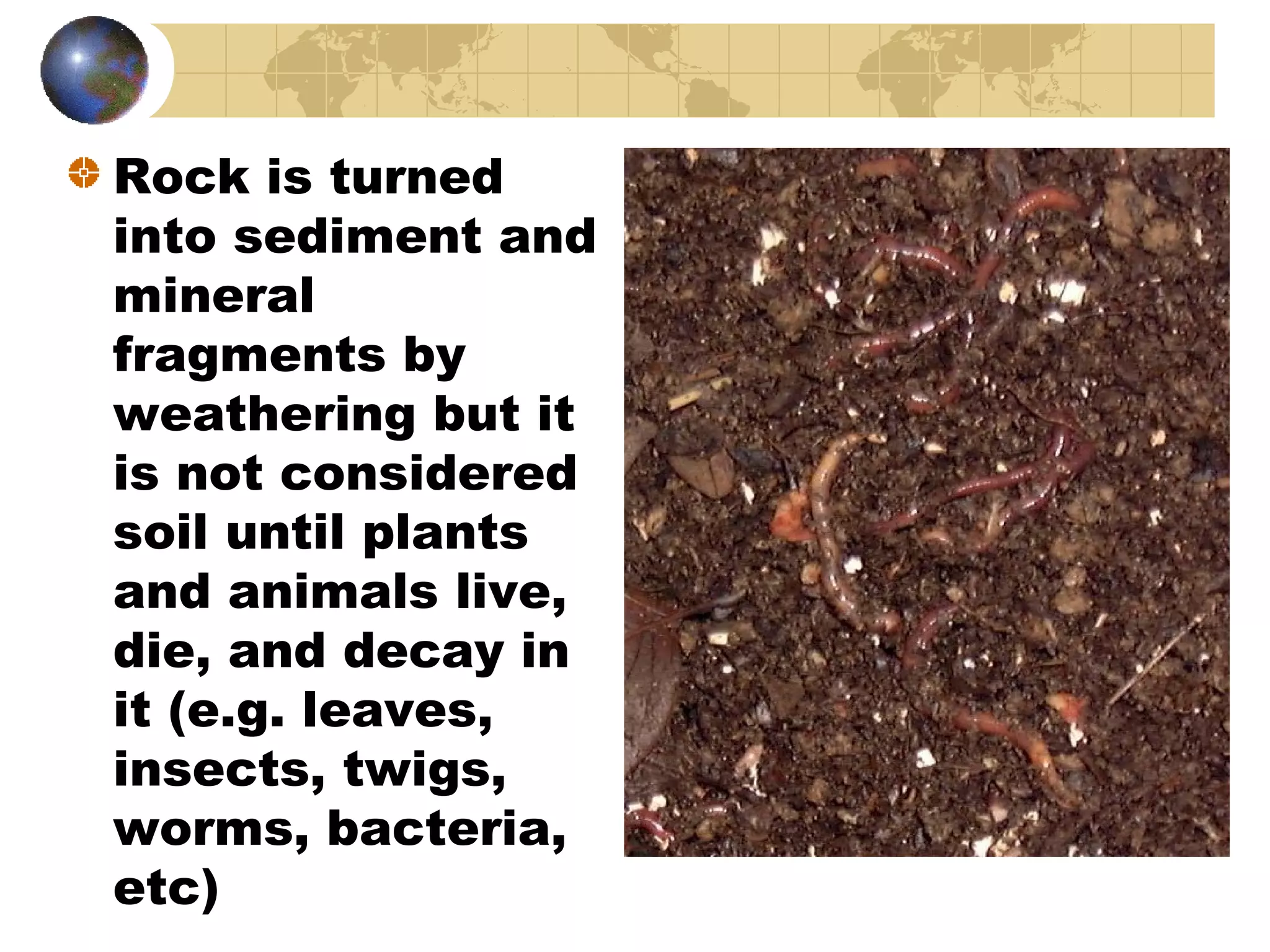 The earths crust soil | PPT