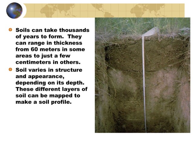 The earths crust soil | PPT