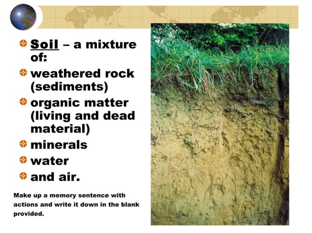 The earths crust soil | PPT
