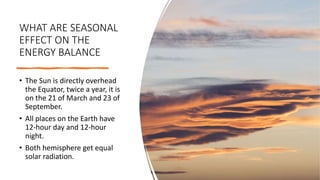 The Earth's Energy Balance Presentation.pptx