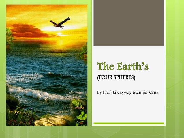 The earth's four spheres | PPT | Geology | Science