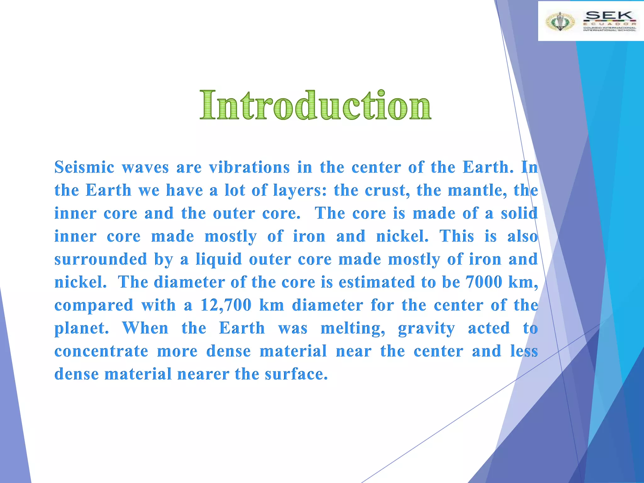The Earth´s Interior | PPTX