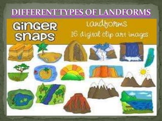 The earth's landforms | PPTX