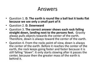 The Earth's Shape and Gravity | PPTX