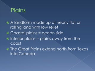 The earth’s surface | PPTX