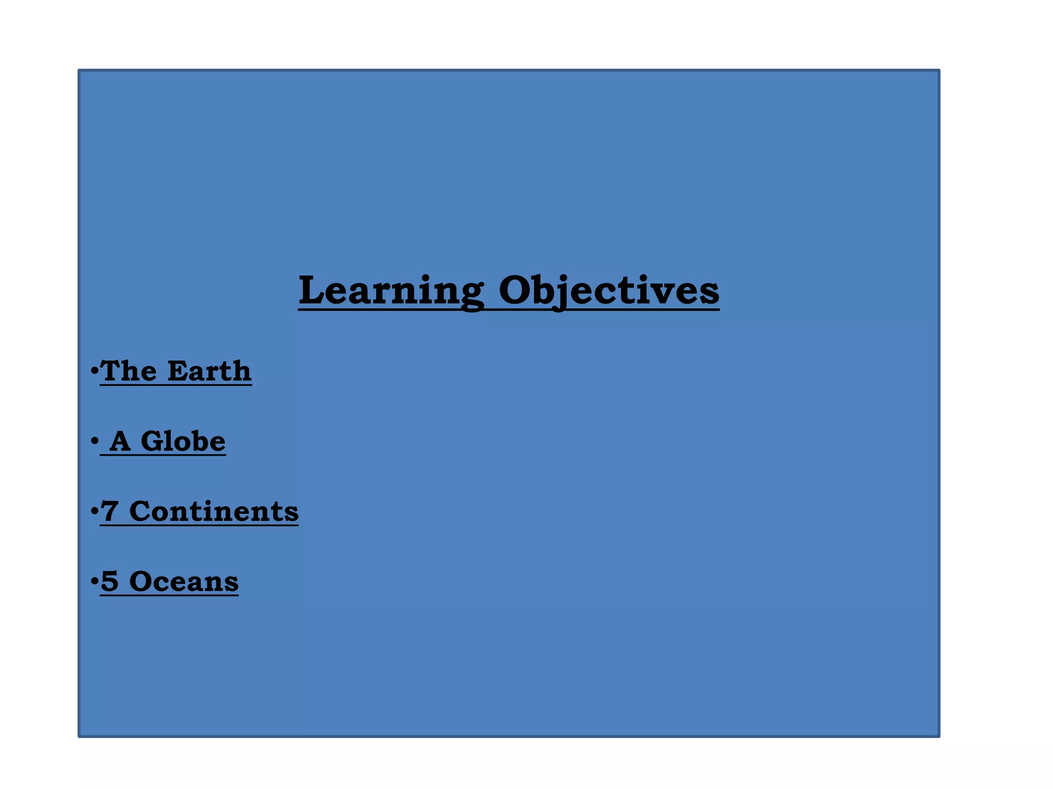 The earth surface ppt | PPT