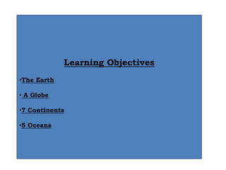 The earth surface ppt | PPT