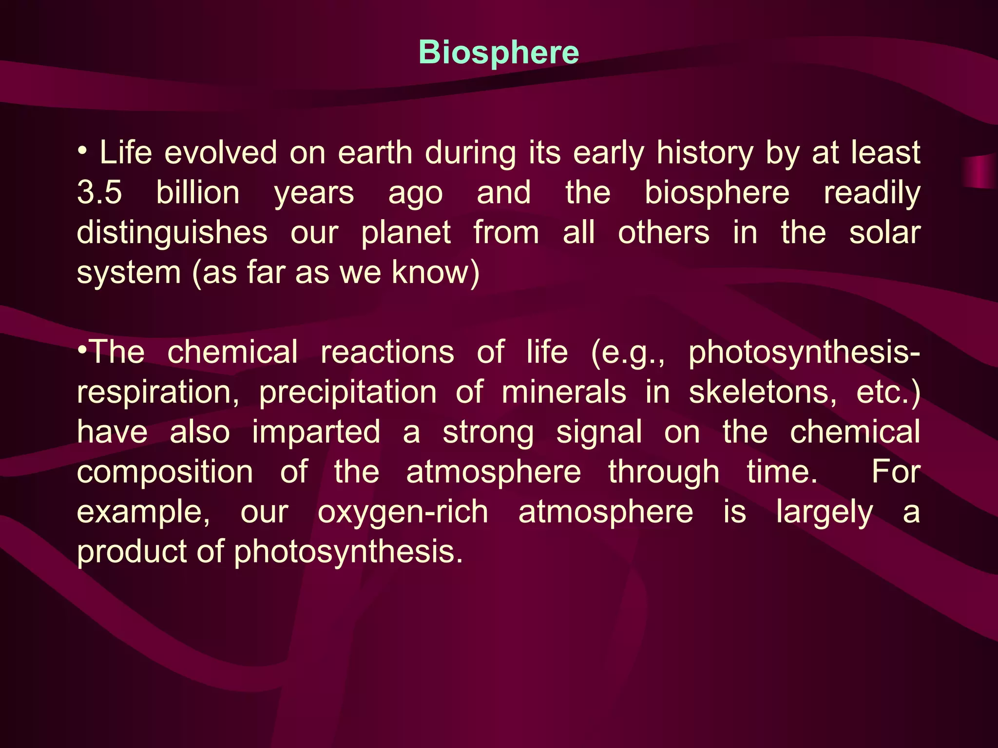 The earth system | PPT