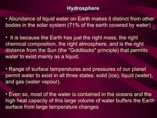 The earth system | PPT